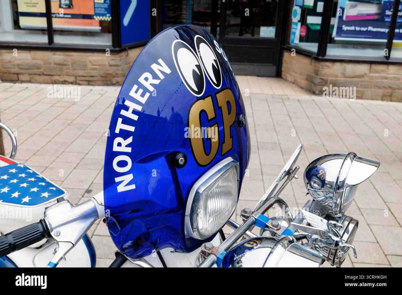 Scooter. Ribble Valley Scooter Rally 2025 Stock Photo - Alamy