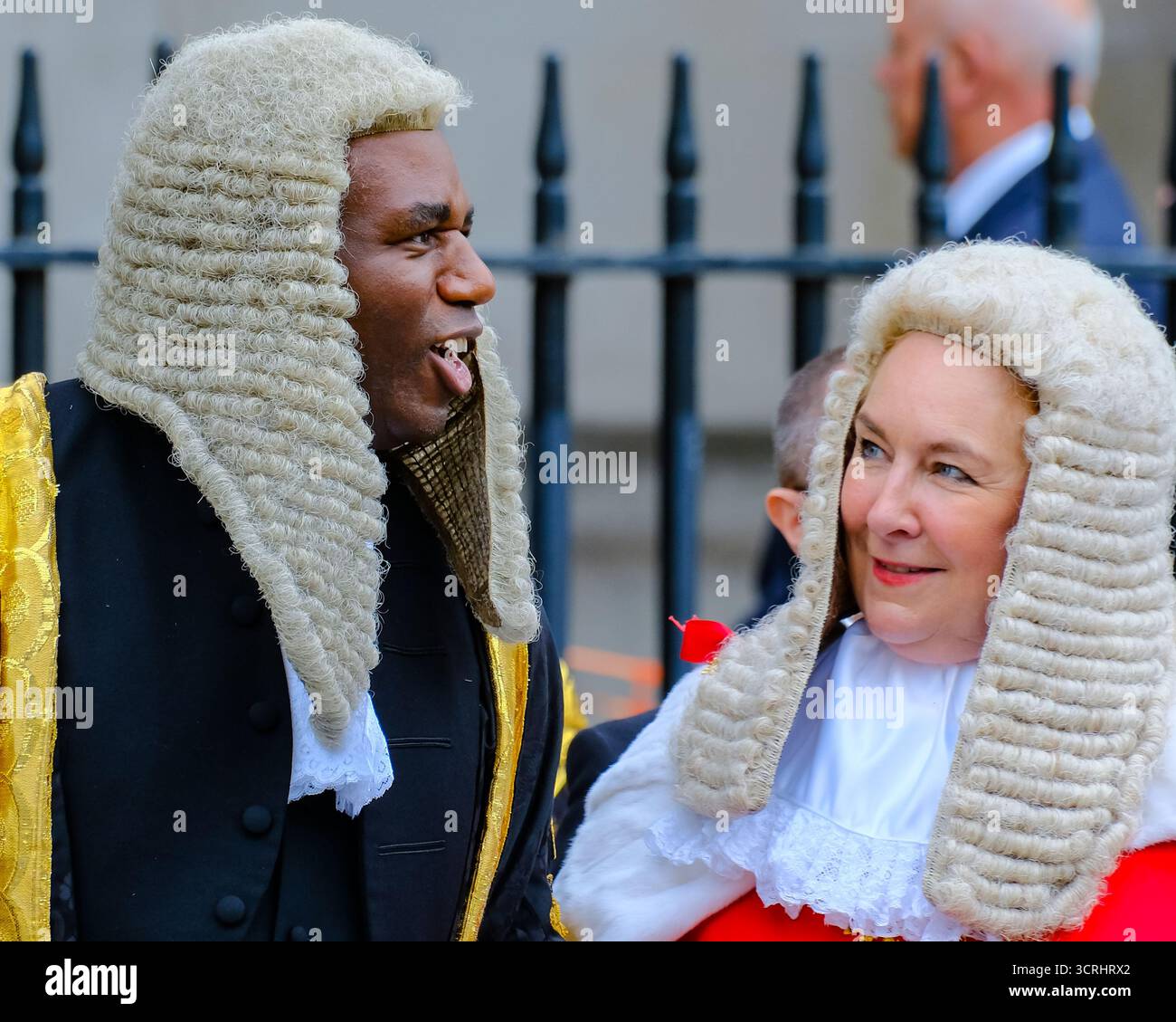 London, UK. 1st October, 2025. Judges and other members of the legal ...