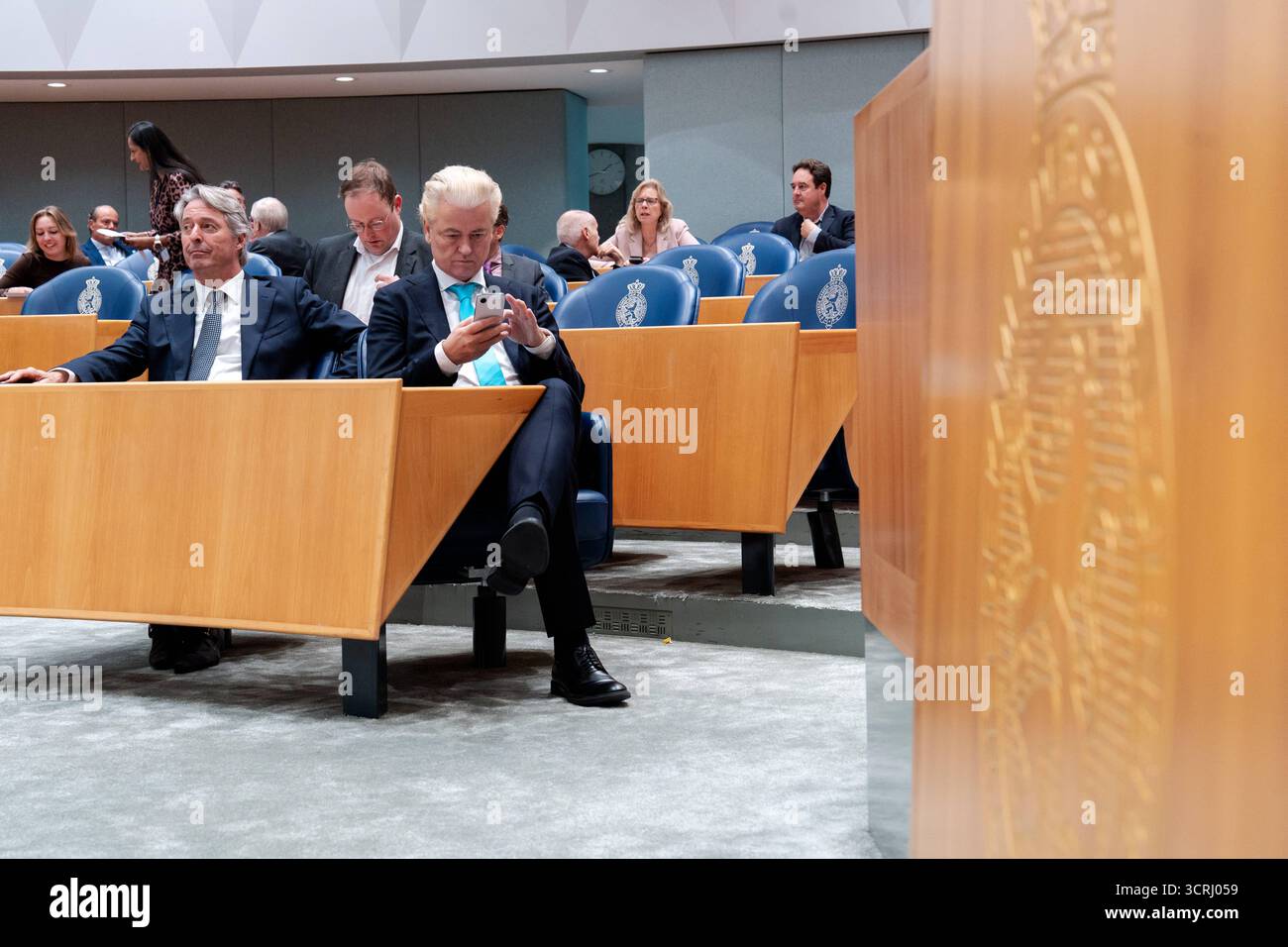 2025-10-01 Dutch Tweede Kamer Plenary Debate DEN HAAG, NETHERLANDS ...