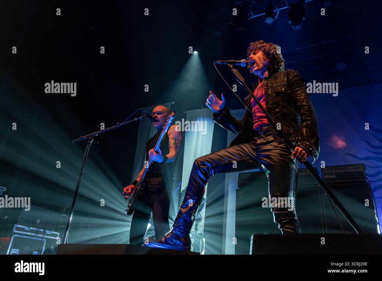 Hunter Burgan and Davey Havok of AFI at The Sylvee on September 30 ...