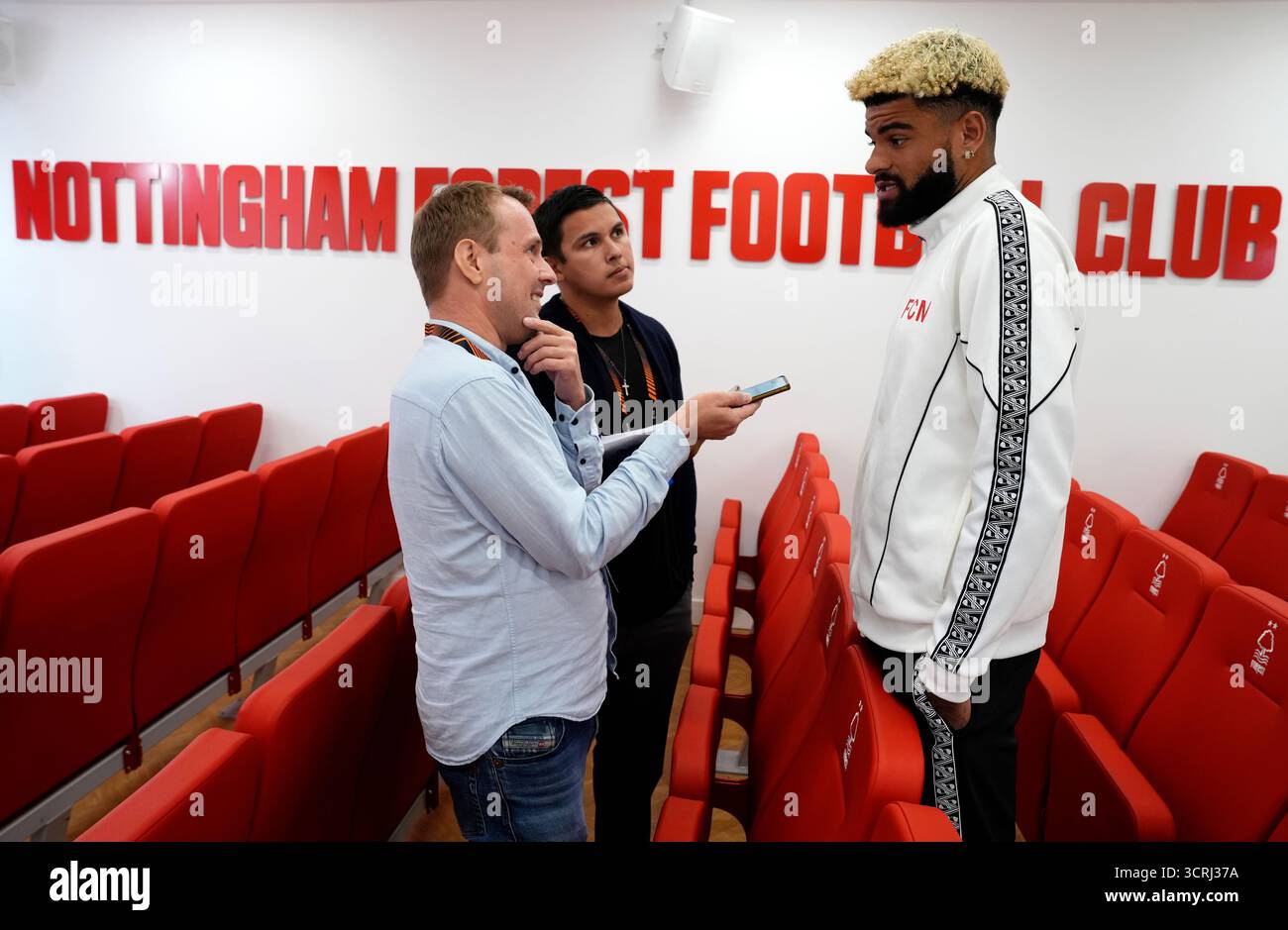 Midtjylland's Philip Billing during a press conference at the City ...