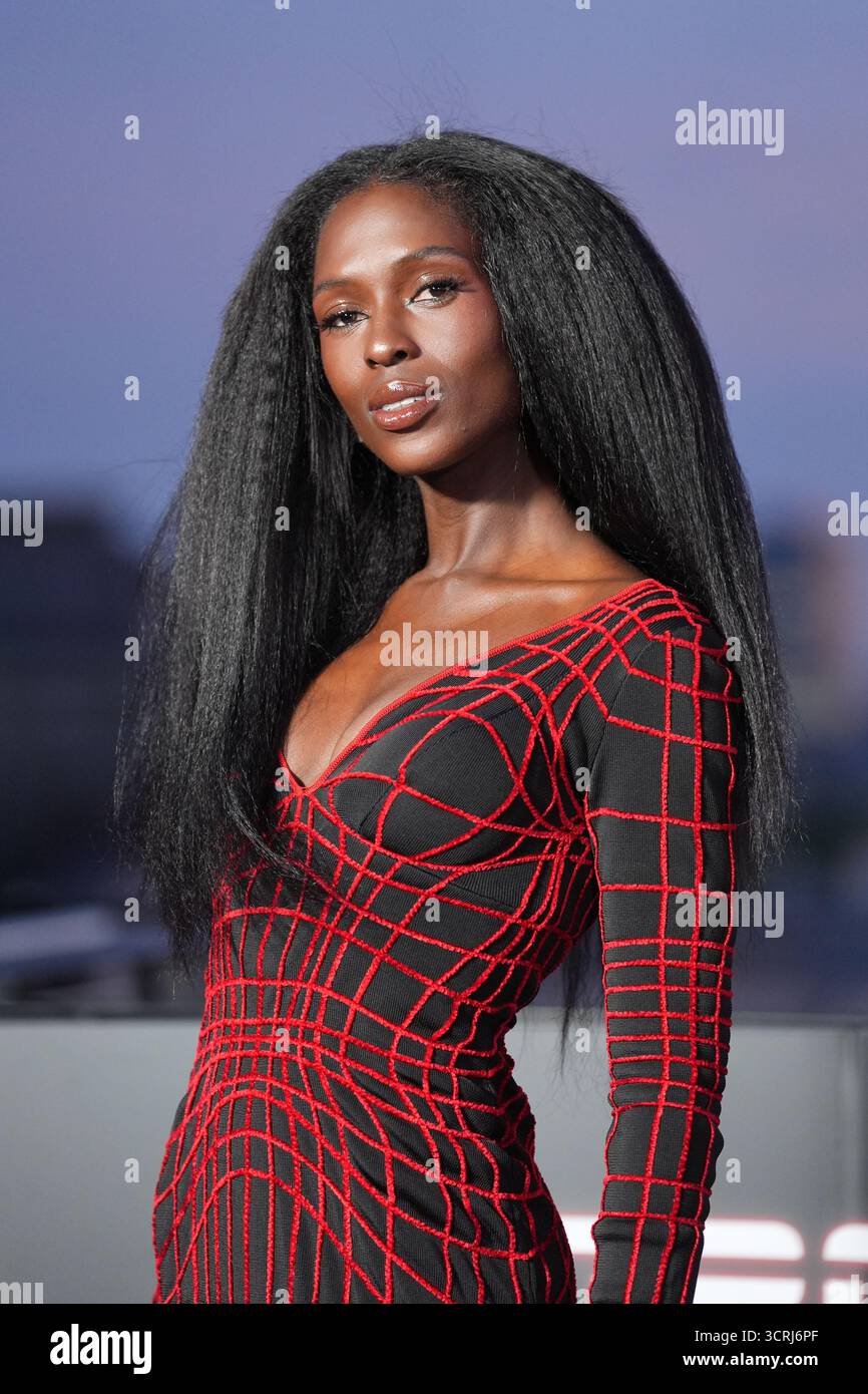Jodie Turner-Smith attends a preview night for Disney's Tron: Ares ...
