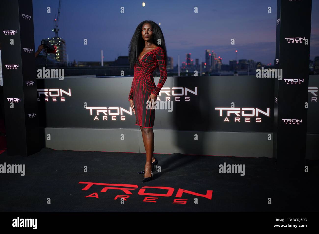 Jodie Turner-Smith attends a preview night for Disney's Tron: Ares ...