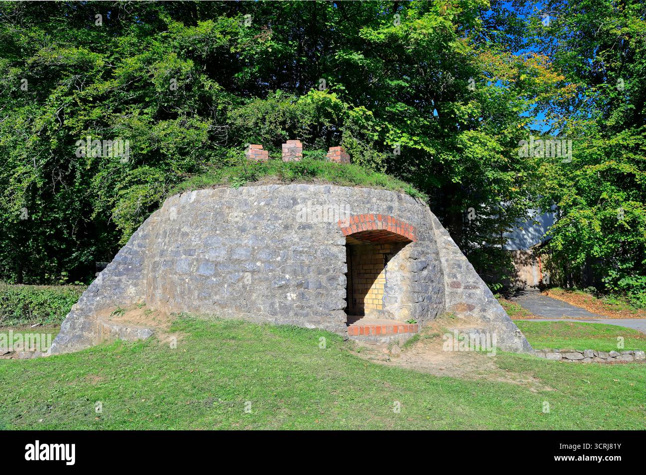 The Ewenny Kiln, St Fagan's National Museum of History, Cardiff, South ...