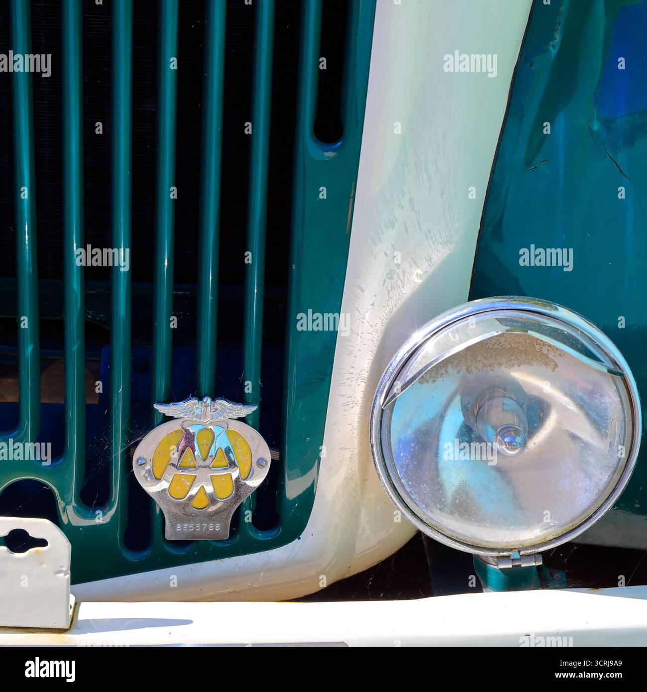 AA members' badge, Vintage Morris commercial vehicle - Ice Cream Van ...
