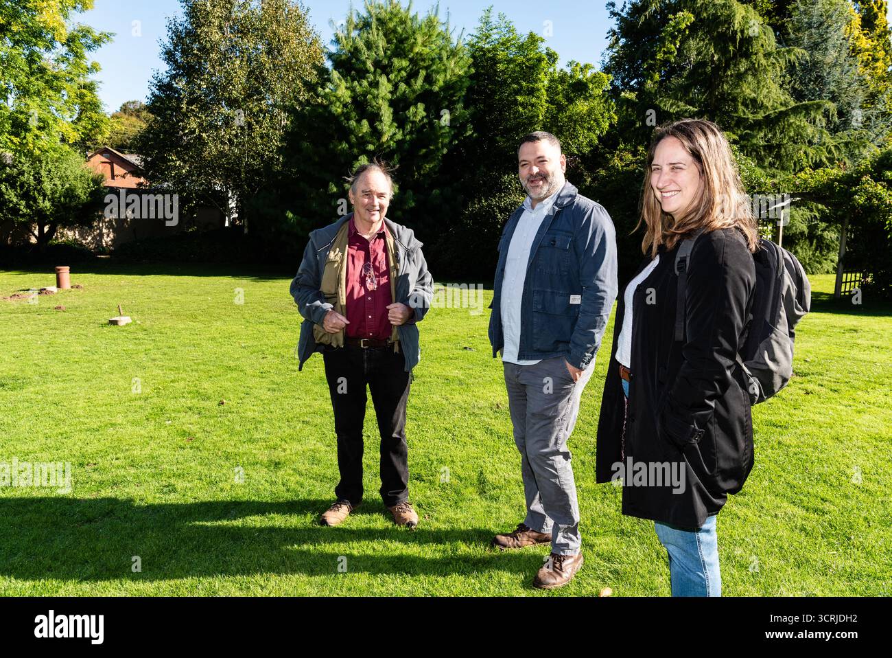 Visit by an ancester of Roger Conant, Rev Jonathan Conant Stock Photo ...