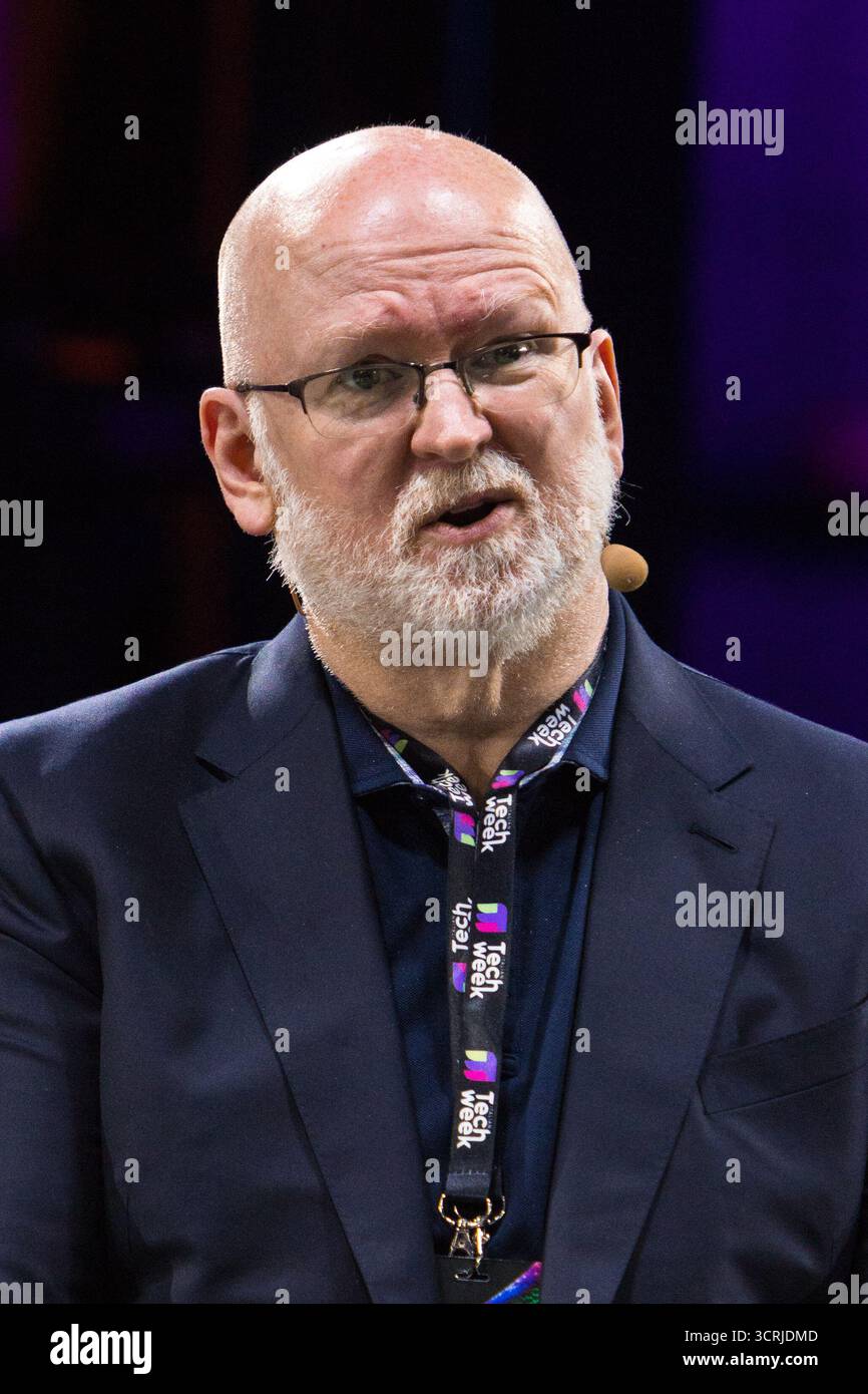 Turin, Italy. 1st October 2025. Kevin Scott, Microsoft chief technology ...