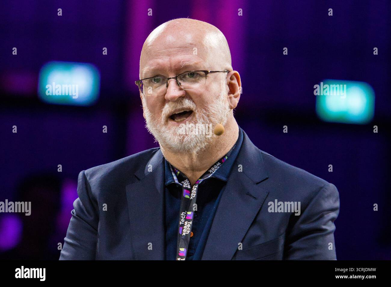 Turin, Italy. 1st October 2025. Kevin Scott, Microsoft chief technology ...