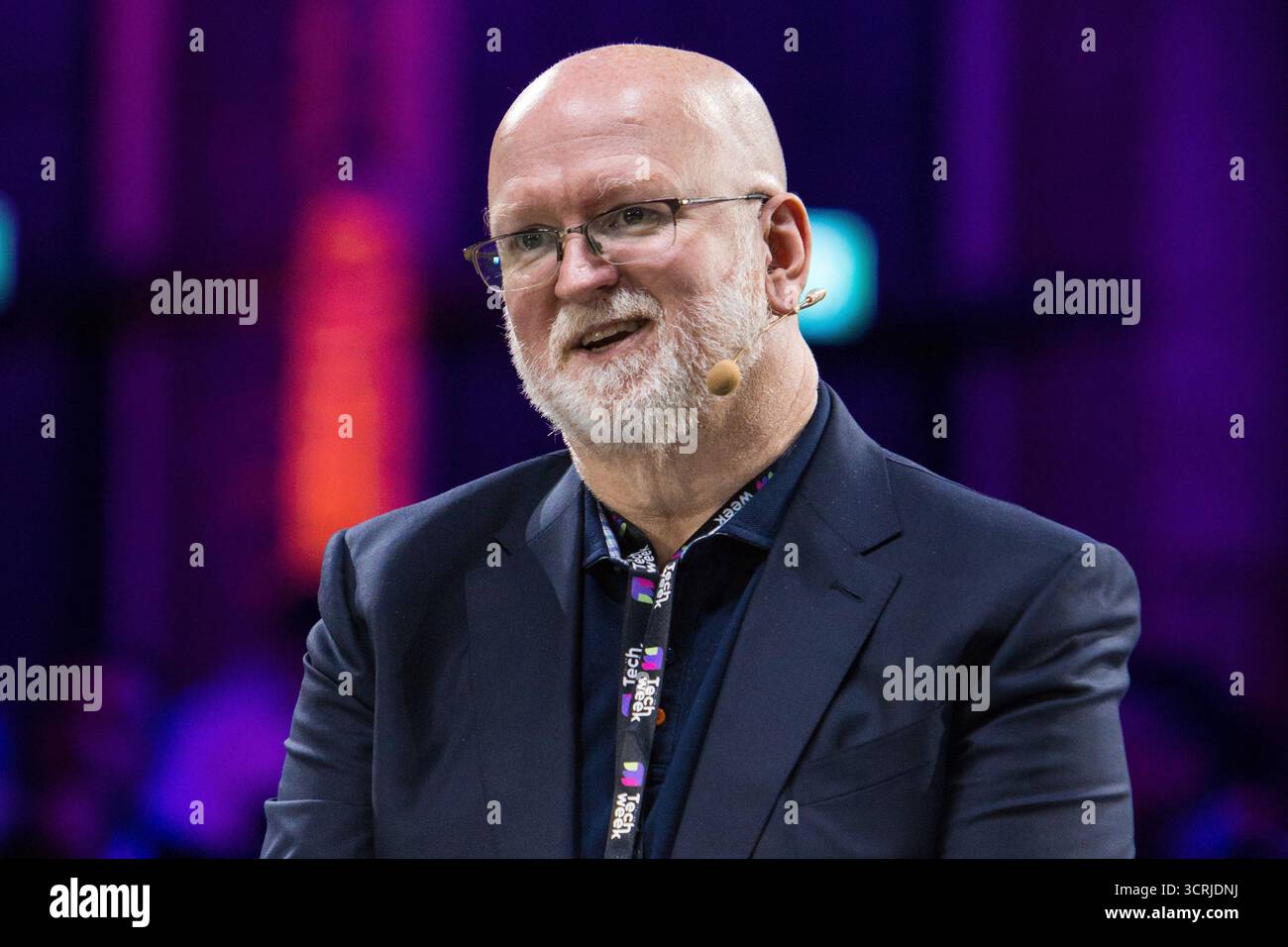 Turin, Italy. 1st October 2025. Kevin Scott, Microsoft chief technology ...