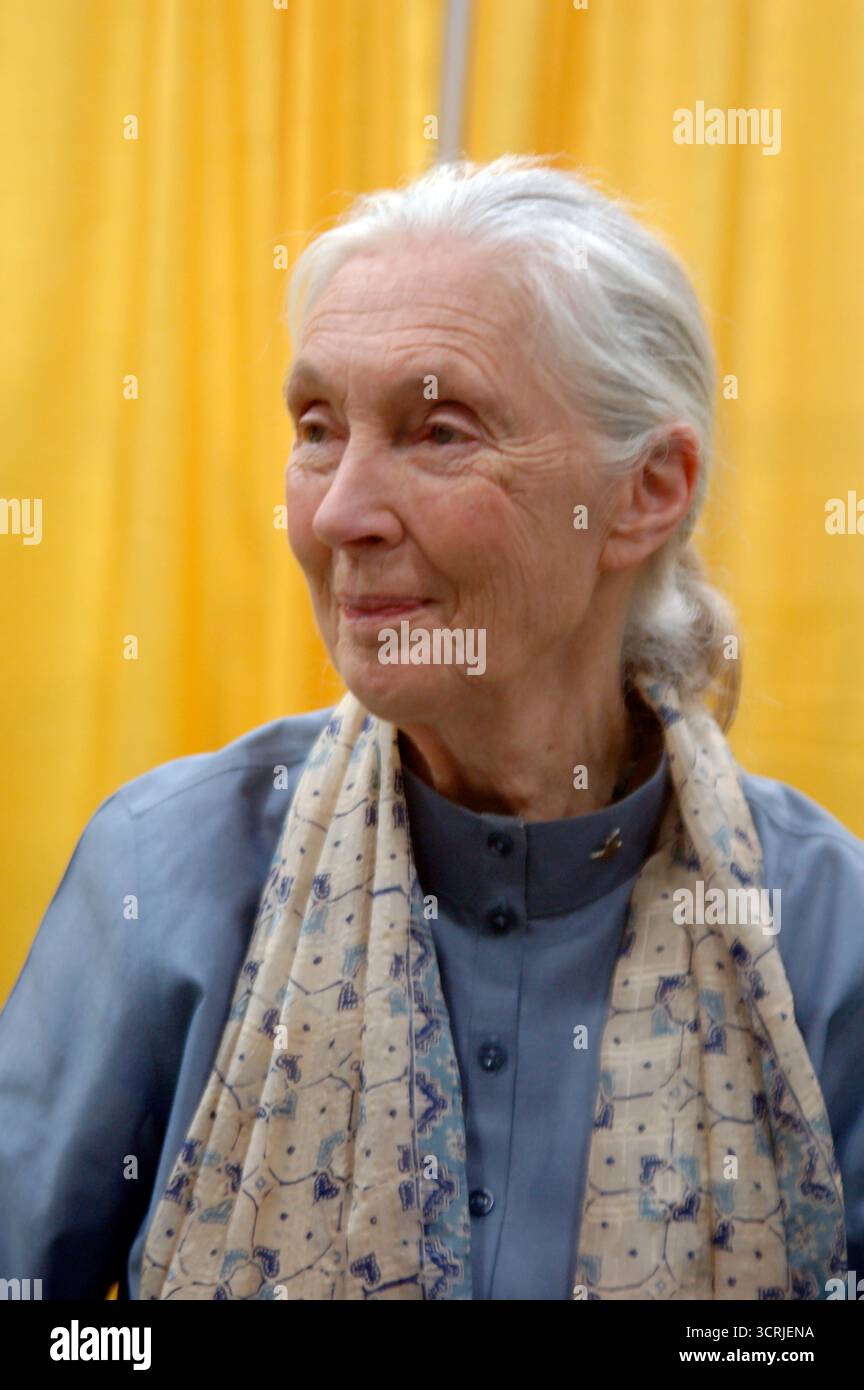 Jane Goodall, photographed at the AARP Life@50+ convention in Los ...