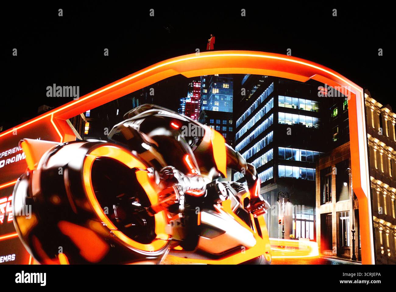 Jared Leto attends a preview night for Disney's Tron: Ares immersive ...