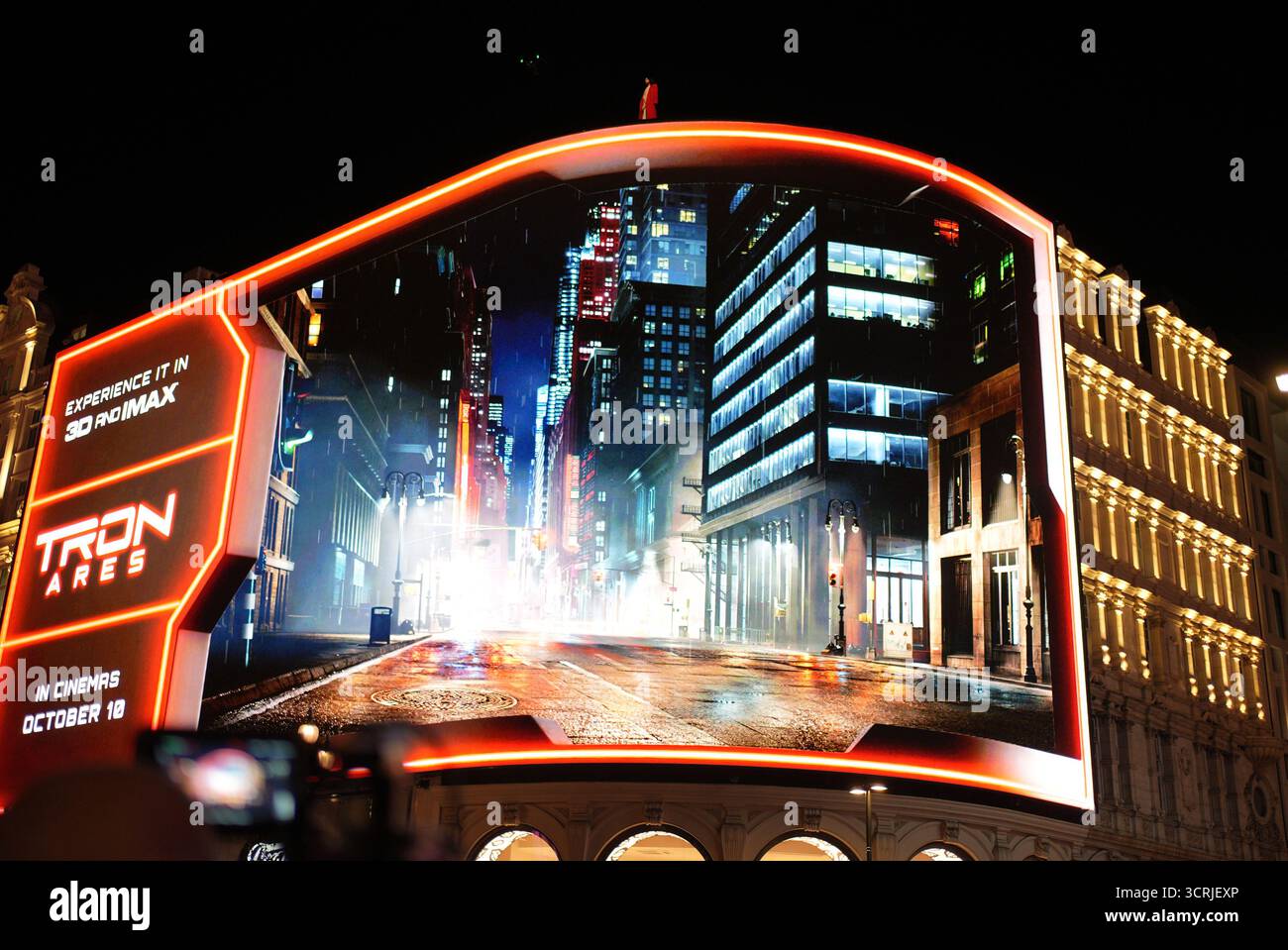 Jared Leto attends a preview night for Disney's Tron: Ares immersive ...