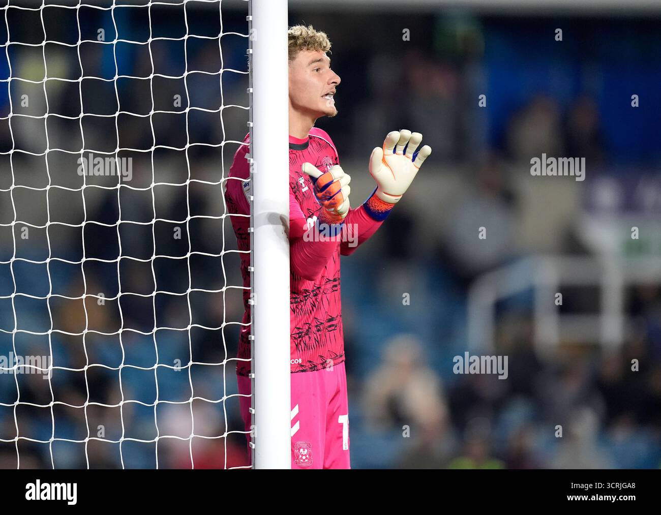 Coventry City's Coventry City goalkeeper Carl Rushworth during the Sky ...