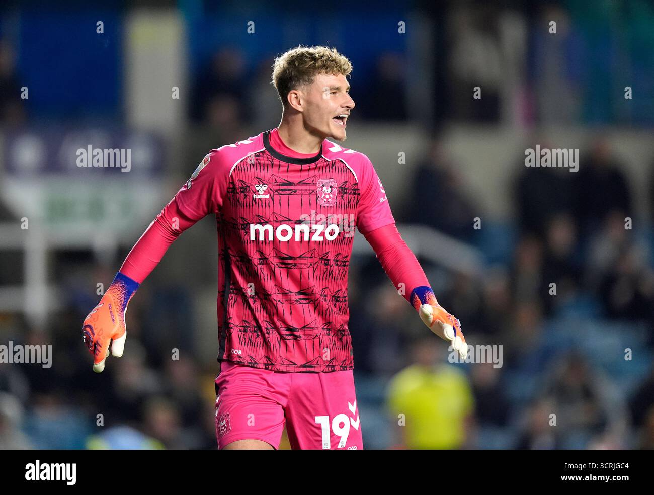 Coventry City's Coventry City goalkeeper Carl Rushworth during the Sky ...