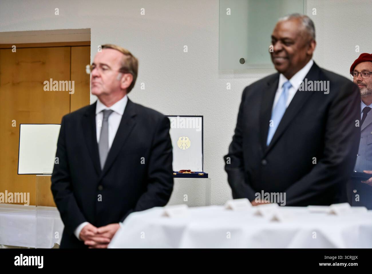 Boris Pistorius Lloyd Austin EUR, Deutschland, Berlin, 01.10.2025 ...