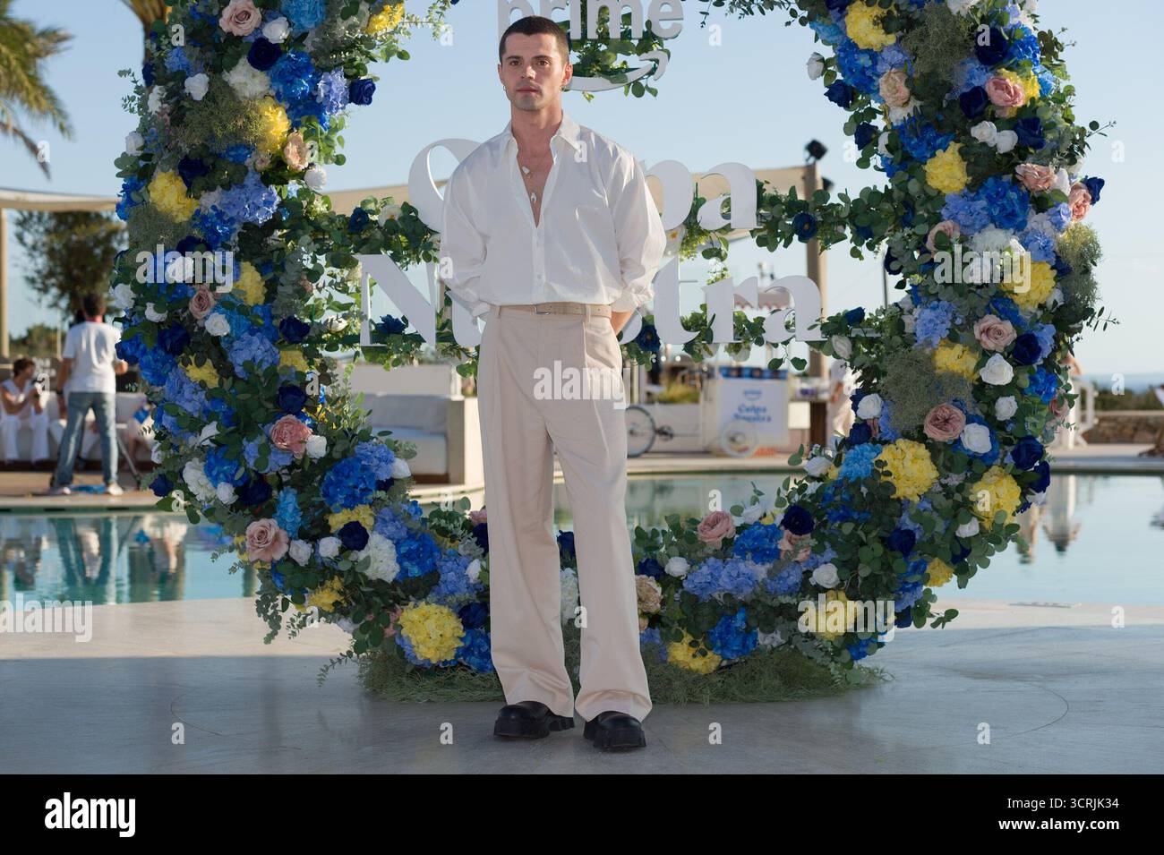 Actor Javier Morgade poses at the photocall of the 'Culpa Nuestra ...