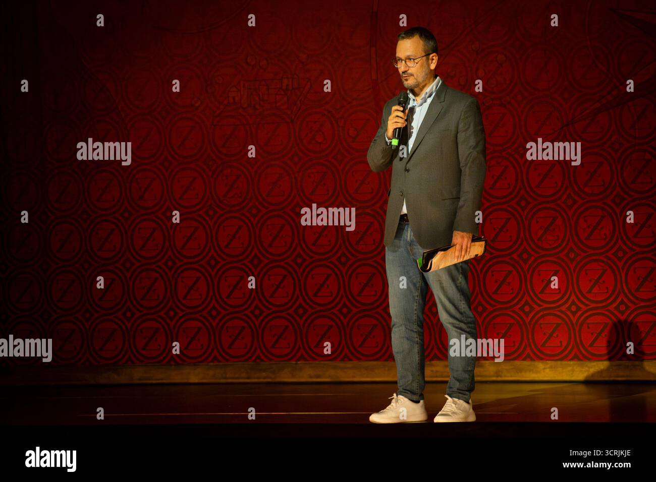 David Serrano during the graphic pass of ‘Wicked' at Nuevo Teatro Alcala on 01 October, 2025 in ...