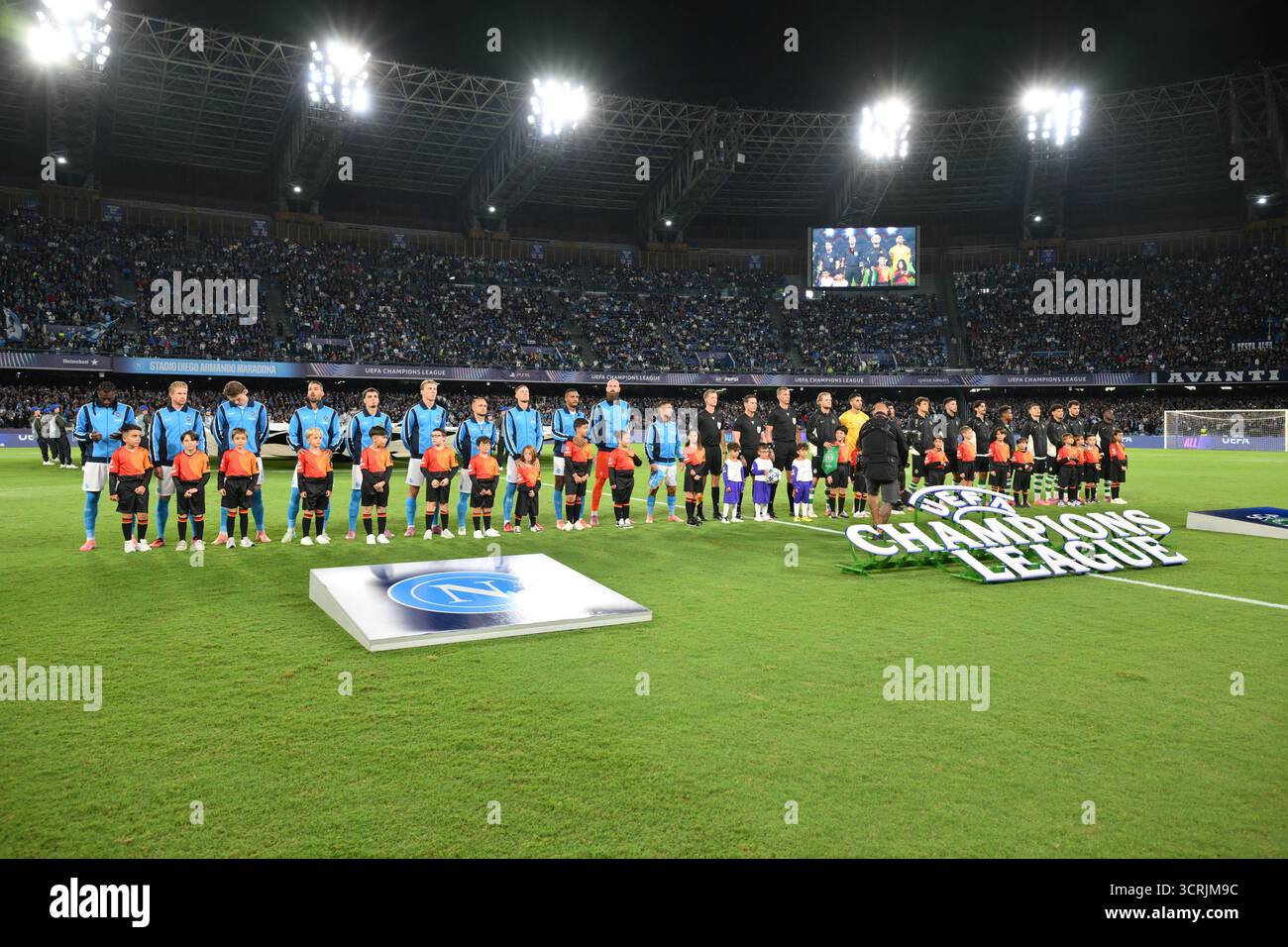 1st October 2025, Stadio Diego Armando Maradona, Naples, Italy ...