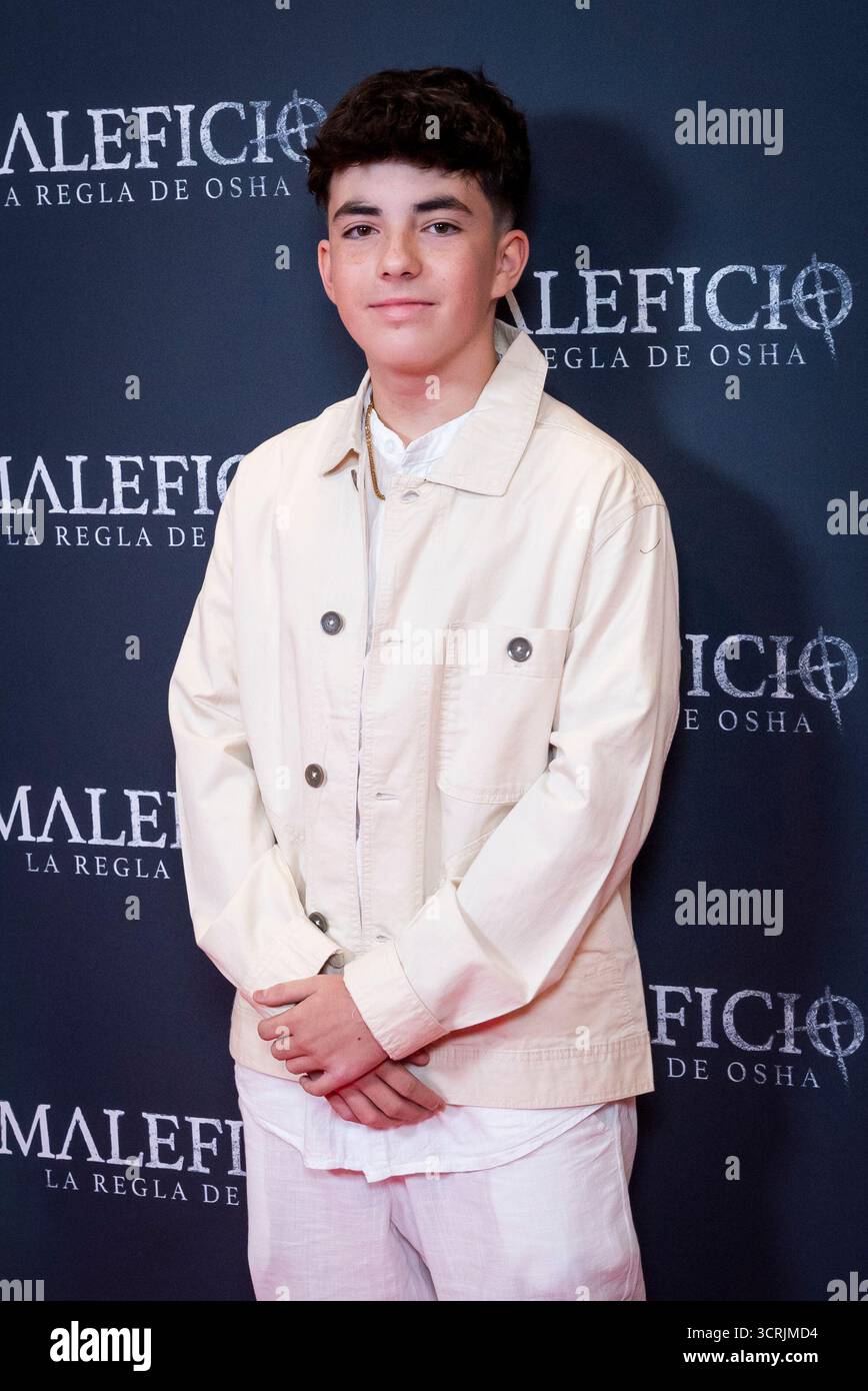 Andres de Luca attends to 'Maleficio' premiere at Cines Verdi on 01 ...