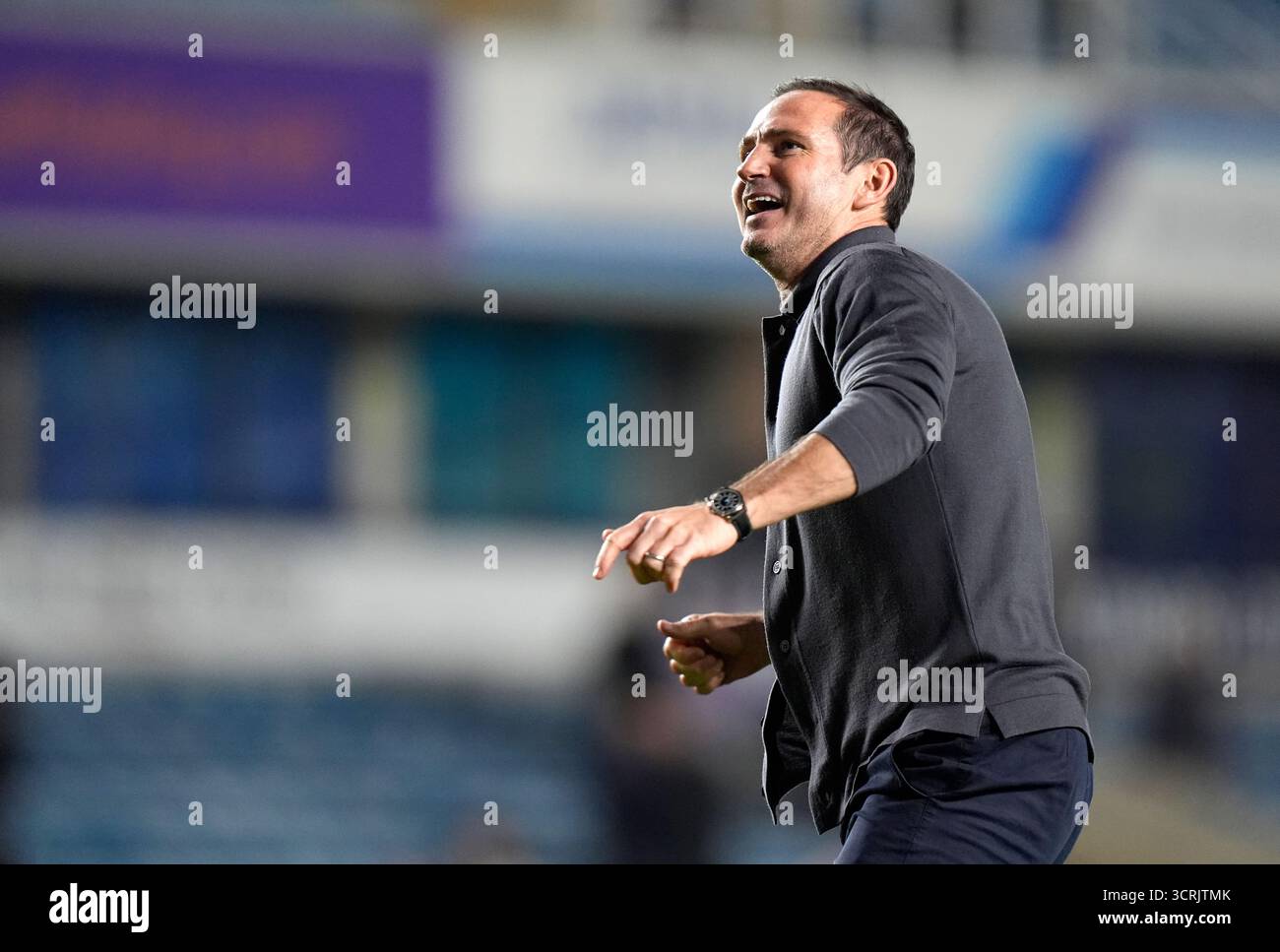 Coventry City head coach Frank Lampard celebrates following the Sky Bet ...