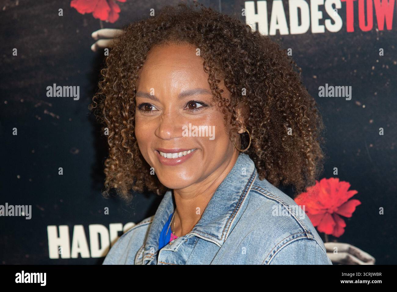 London, UK. 01 Oct, 2025. Pictured: Angela Griffin attends Hadestown ...