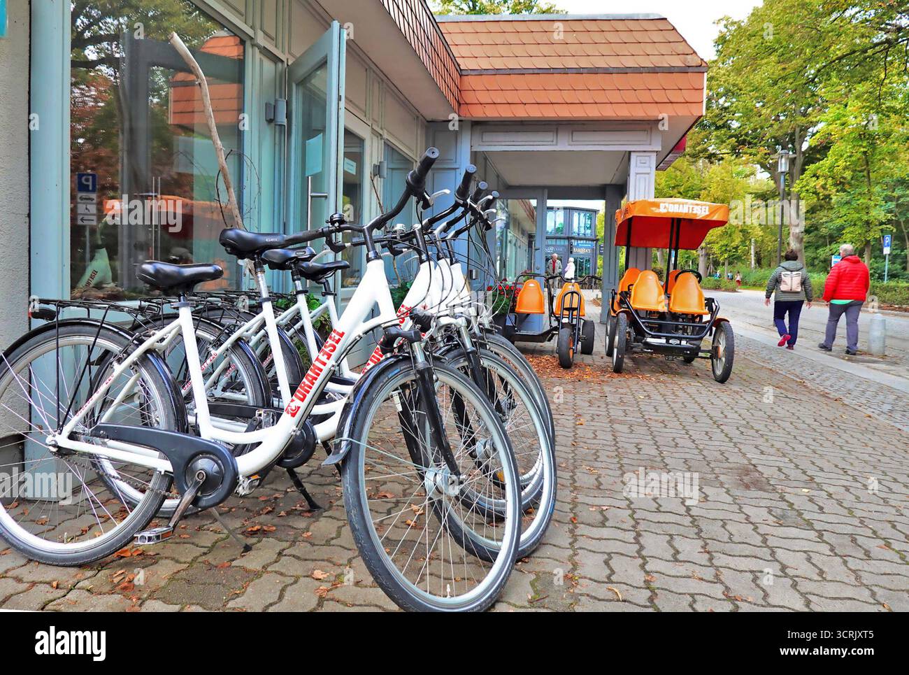 Fahrrad Verleih - hier gesehen am 16.09.2025 in Kühlungsborn-Ostsee ...