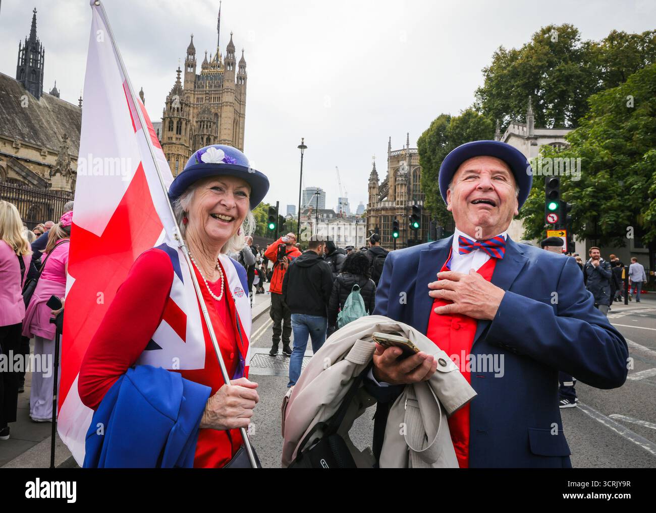 Anti migrant protesters union hi-res stock photography and images - Alamy