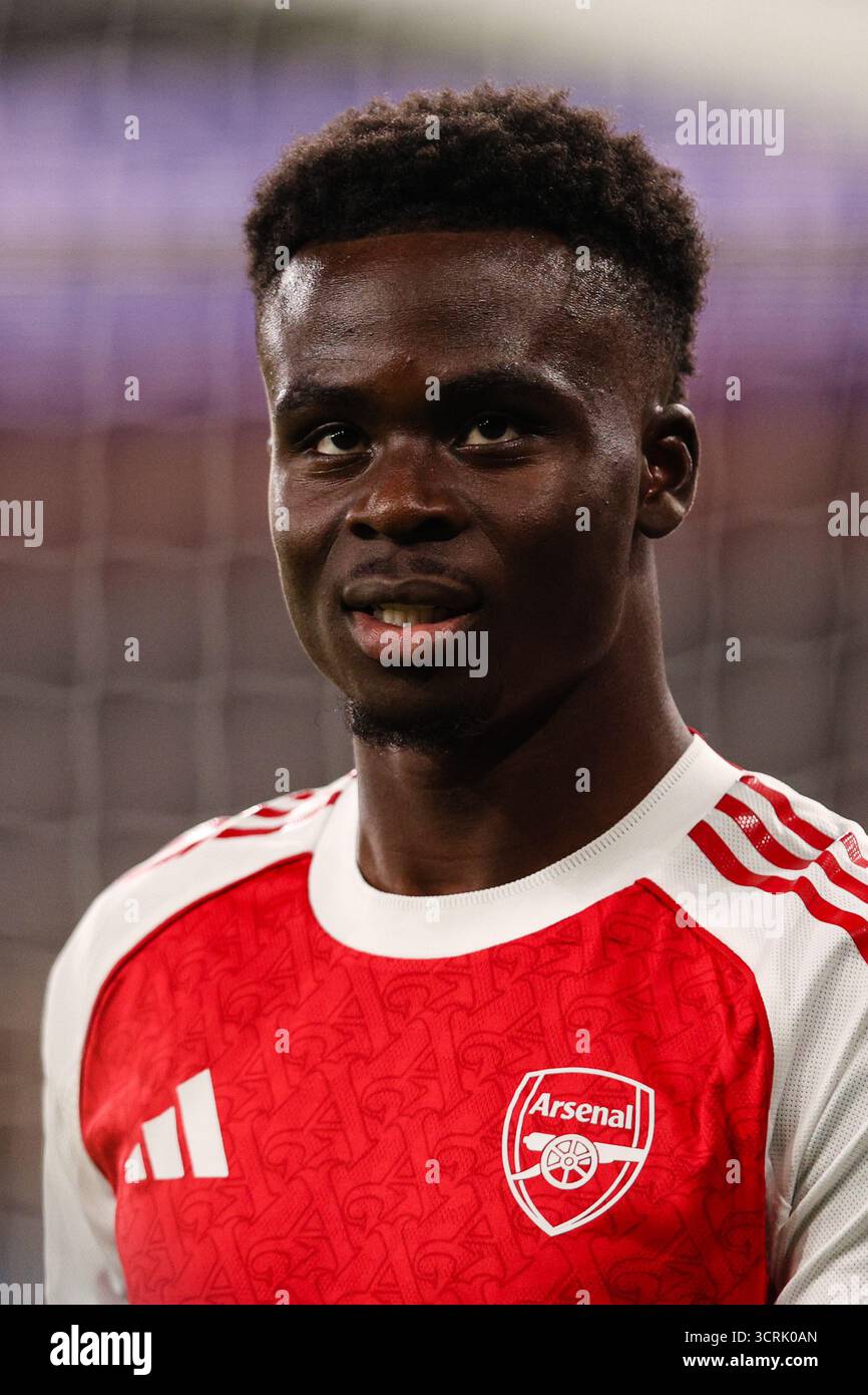 Bukayo saka 2025 arsenal hi-res stock photography and images - Alamy
