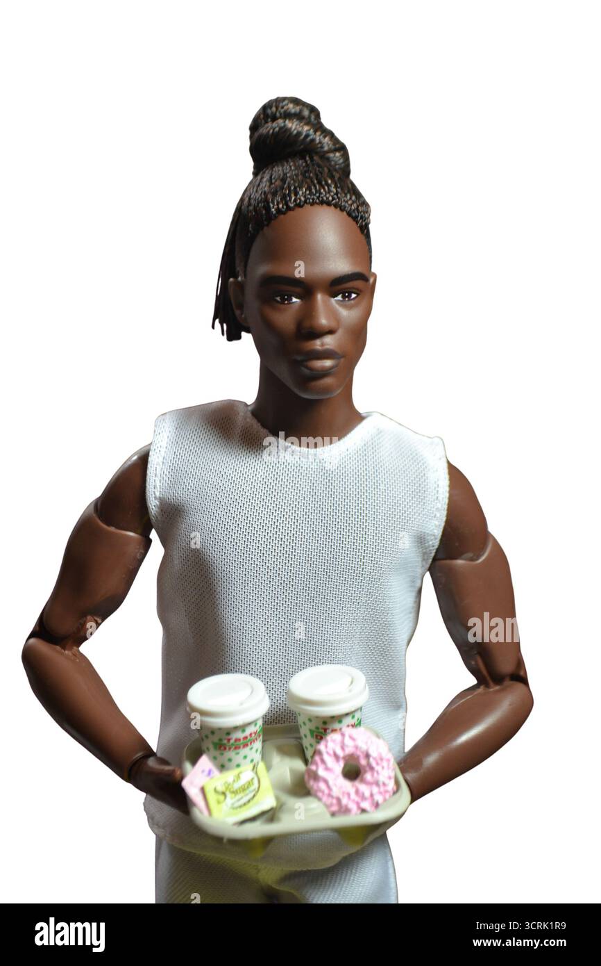 Black label barbie doll hi-res stock photography and images - Alamy