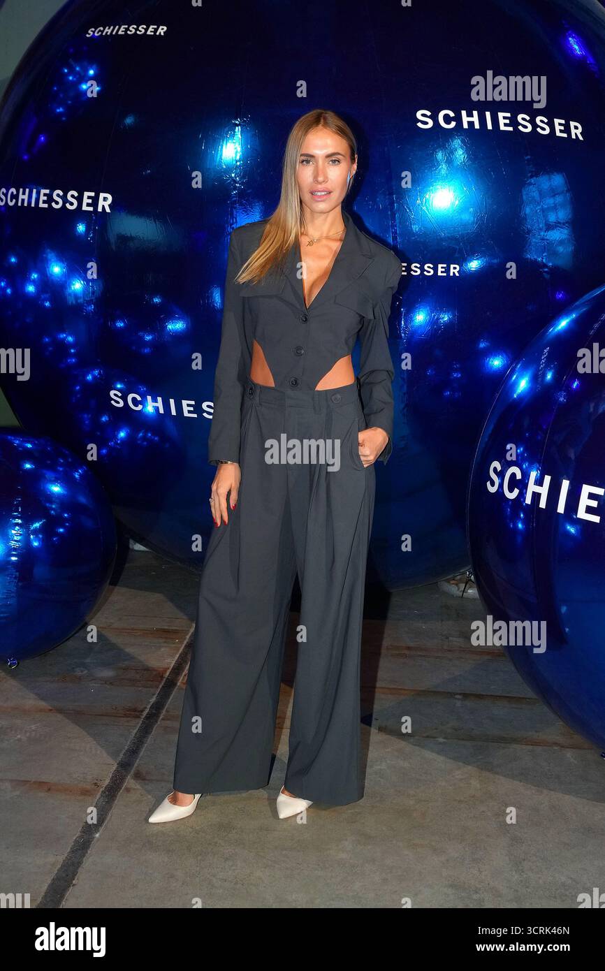 Alena Gerber during the „Schiesser“ 150 anniversary celebration event on October 1, 2025 in ...