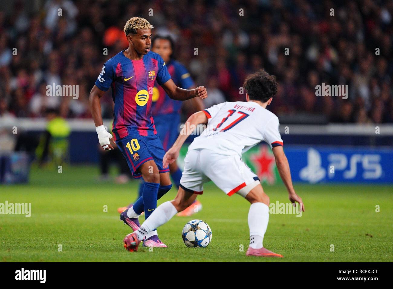 1st October 2025; Estadi Johan Cruyff, Barcelona, Spain, Champions ...