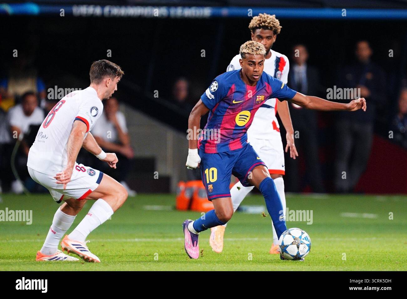 1st October 2025; Estadi Johan Cruyff, Barcelona, Spain, Champions ...