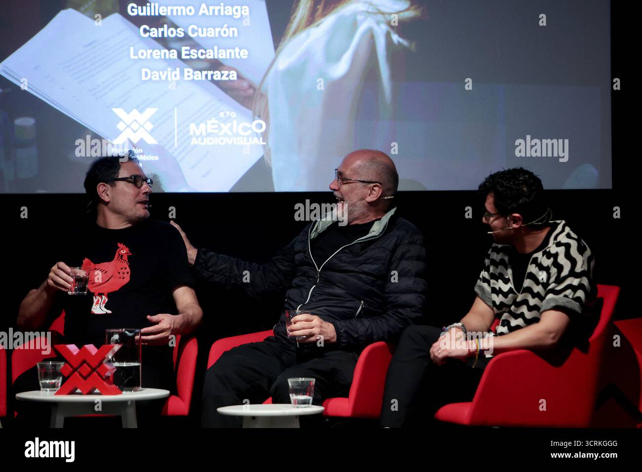 Madrid, Spain, 01.10.2025.- Masterclass film panels at the Casa de ...