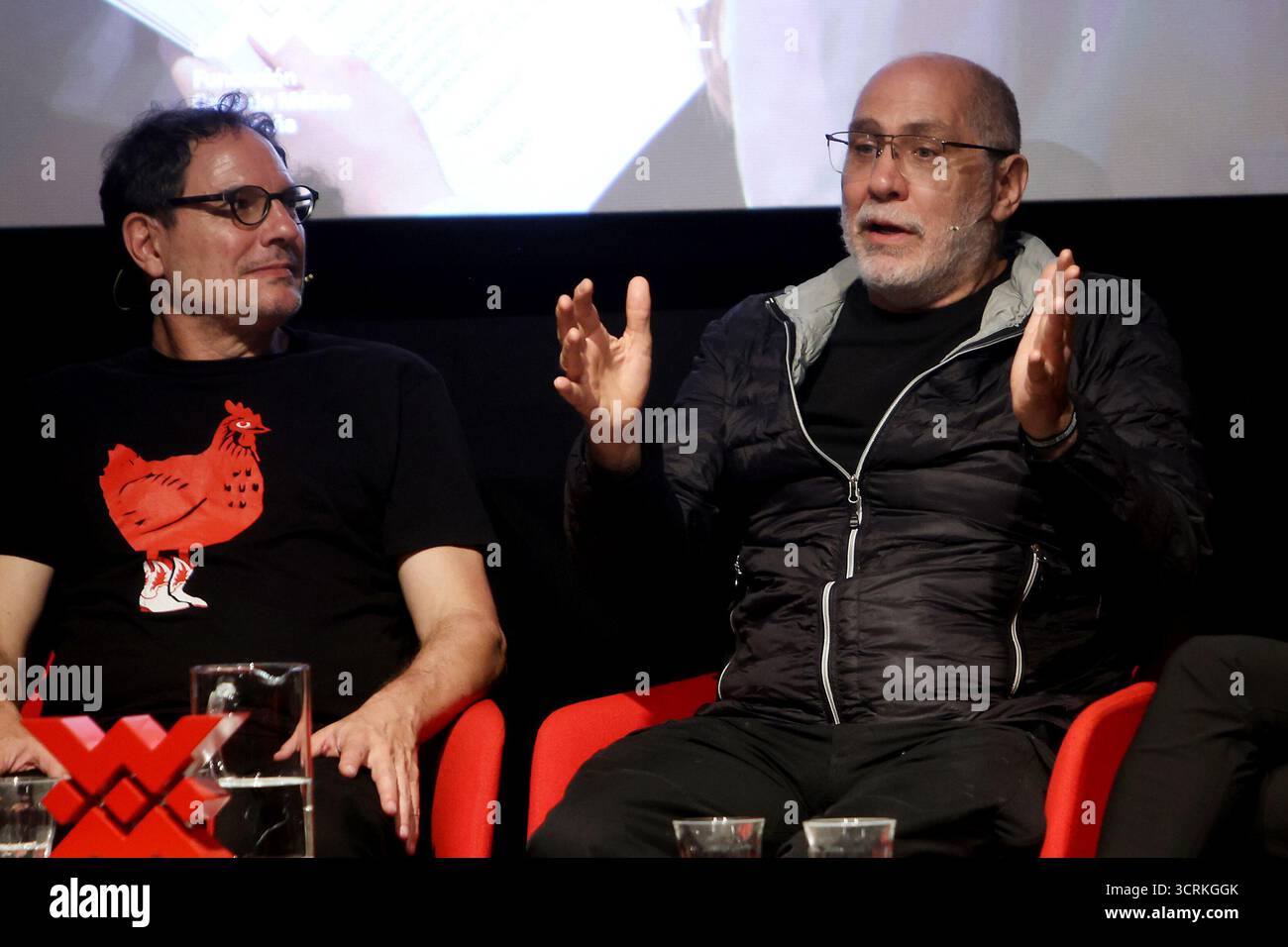 Madrid, Spain, 01.10.2025.- Masterclass film panels at the Casa de ...
