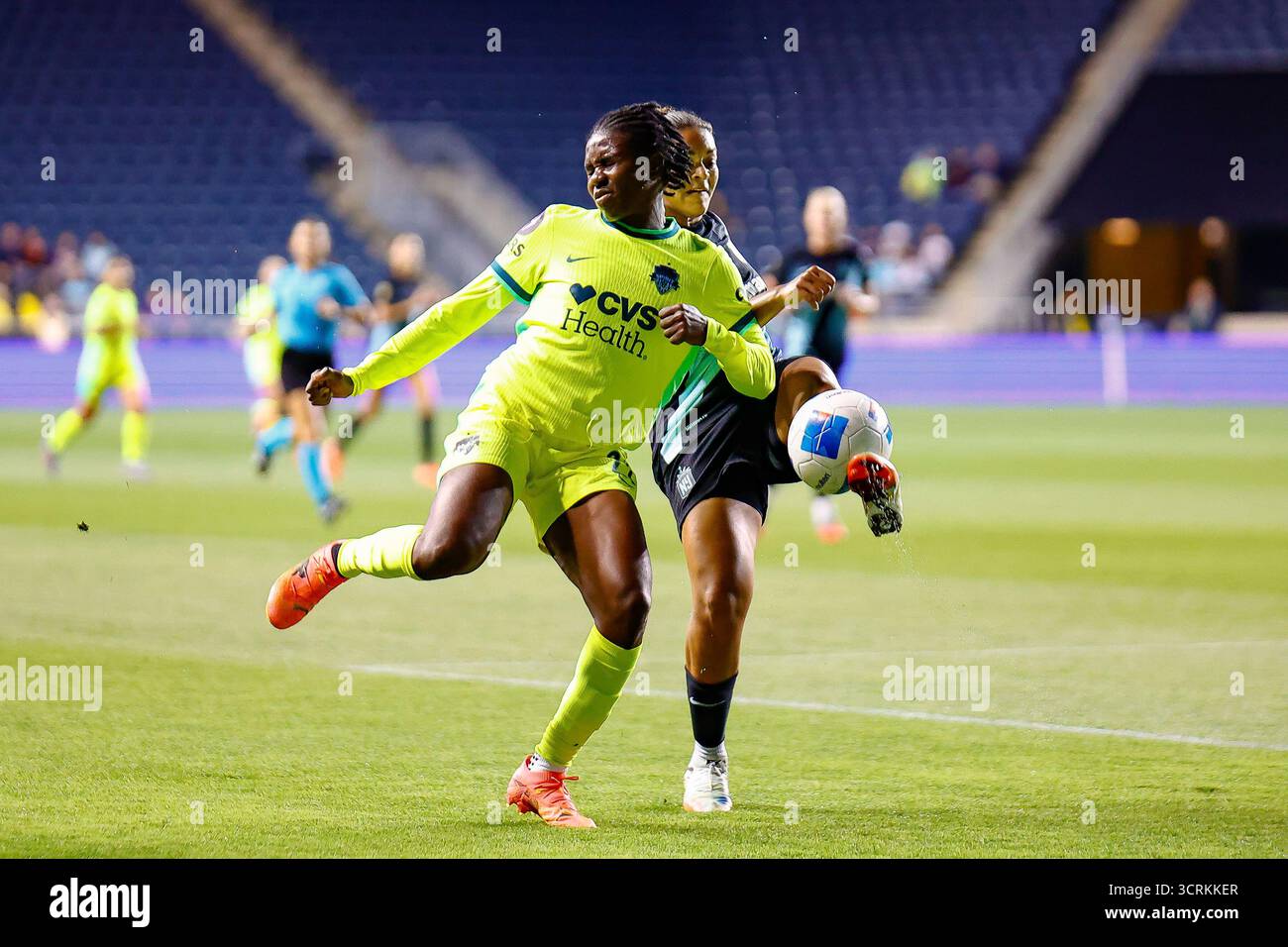 October 1, 2025: During the game, Gotham FC defender Jessica Carter (27 ...