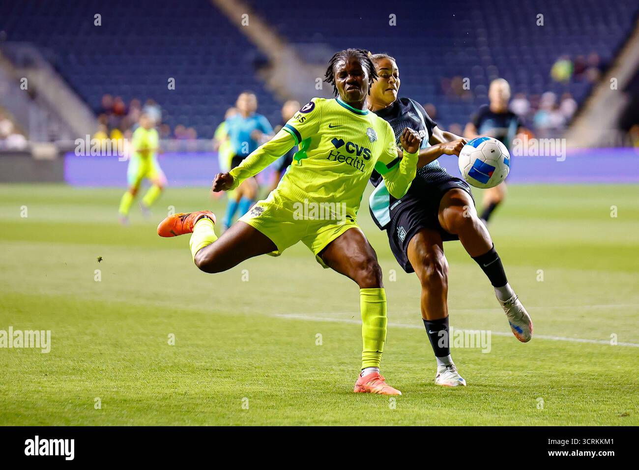 October 1, 2025: During the game, Gotham FC defender Jessica Carter (27 ...