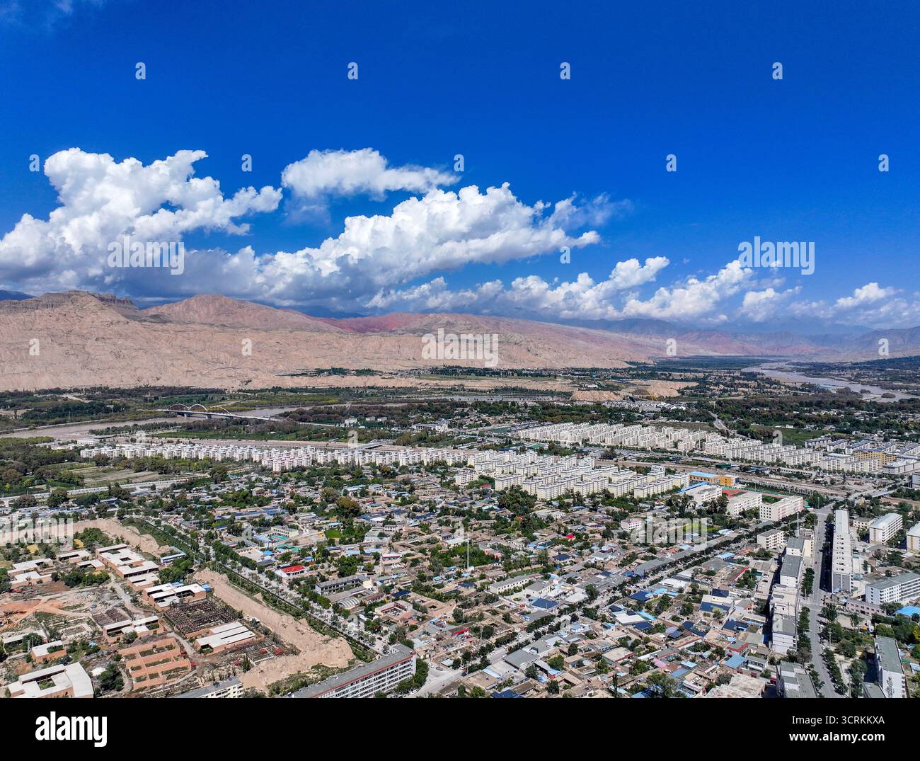 Aerial Photography of Jade Emperor Pavilion Scenic Area in Guide ...