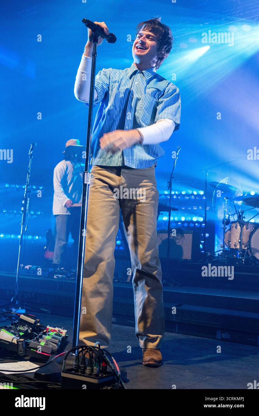 DJO performs on Wednesday, Oct. 1, 2025, at Coca-Cola Roxy Theatre in ...