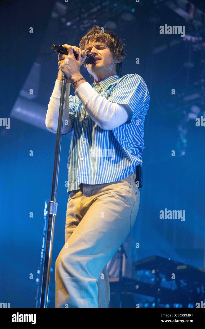 DJO performs on Wednesday, Oct. 1, 2025, at Coca-Cola Roxy Theatre in ...