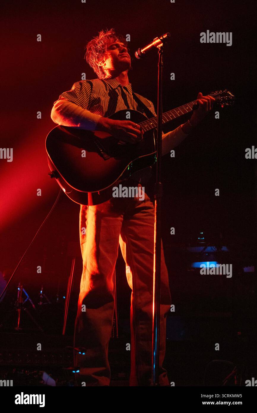 DJO performs on Wednesday, Oct. 1, 2025, at Coca-Cola Roxy Theatre in ...