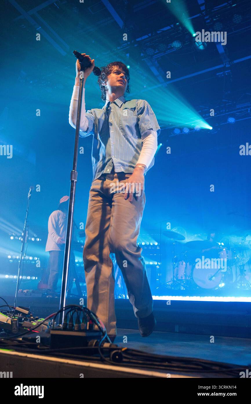 DJO performs on Wednesday, Oct. 1, 2025, at Coca-Cola Roxy Theatre in ...