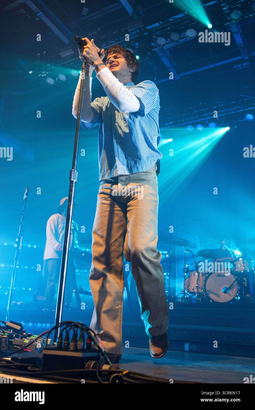 DJO performs on Wednesday, Oct. 1, 2025, at Coca-Cola Roxy Theatre in ...