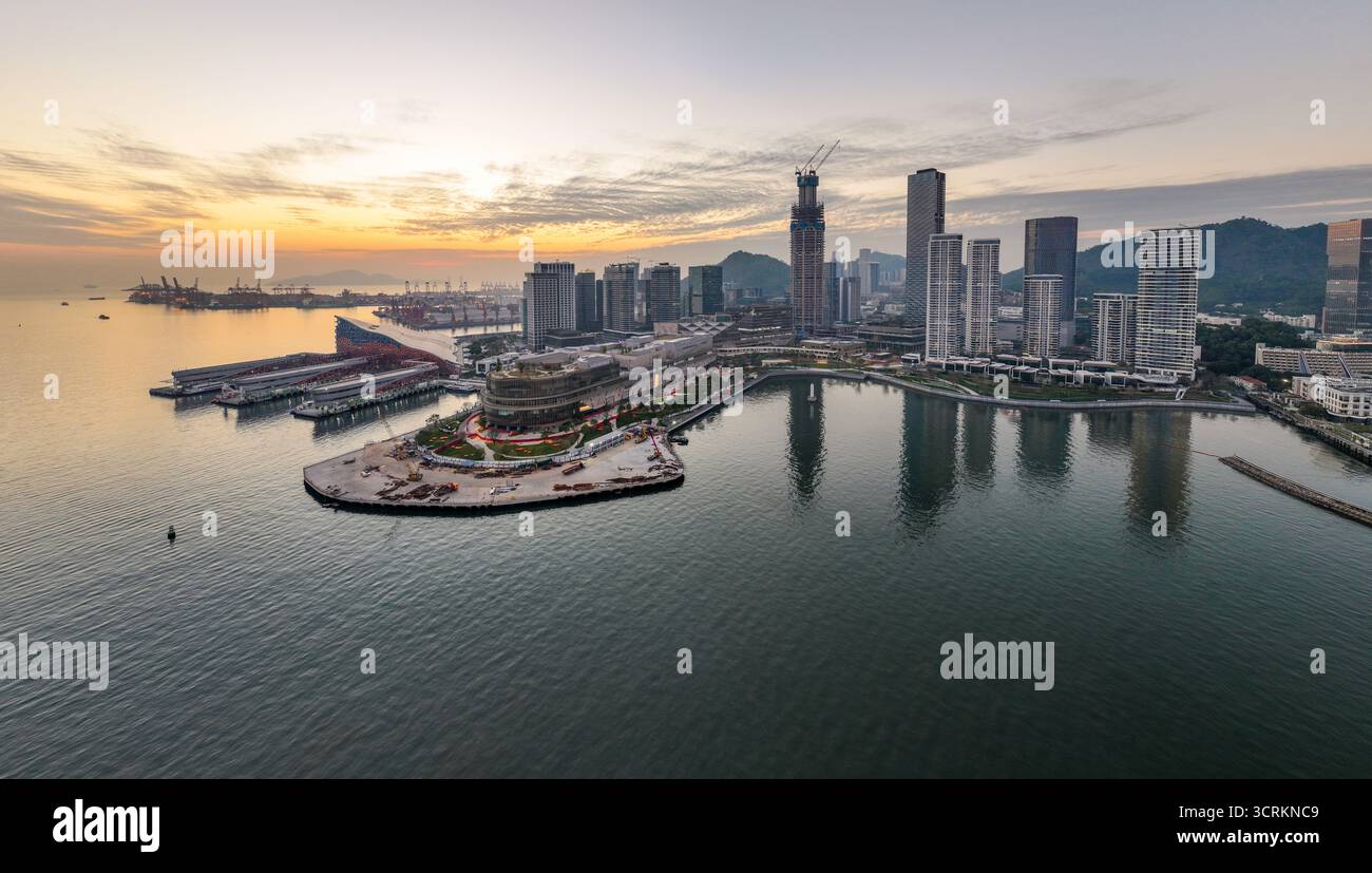 Shenzhen Shekou Taizi Bay Cruise Home Port Cruise Center K11 Aerial ...