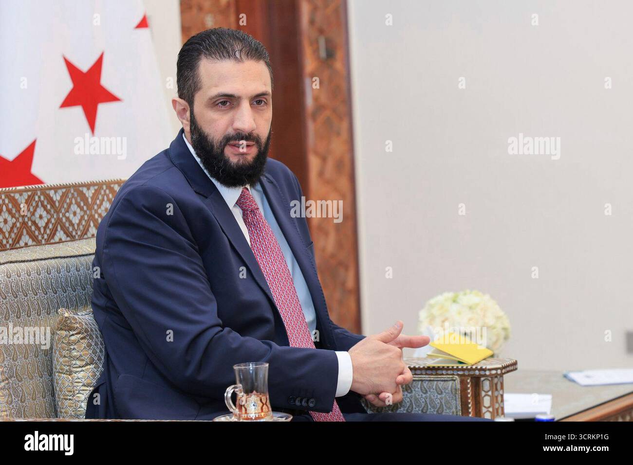 FILE - In this photo released by the Syrian official news agency SANA ...