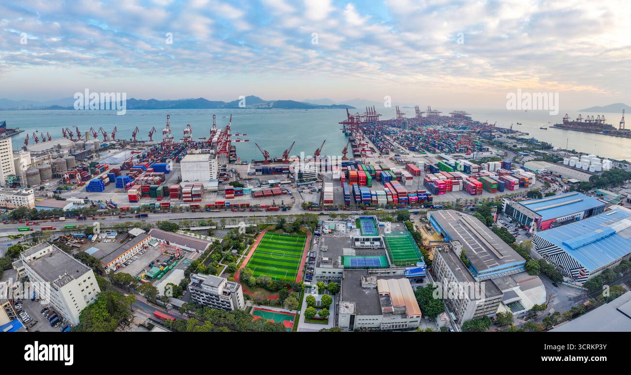 Chiwan container terminal hi-res stock photography and images - Alamy