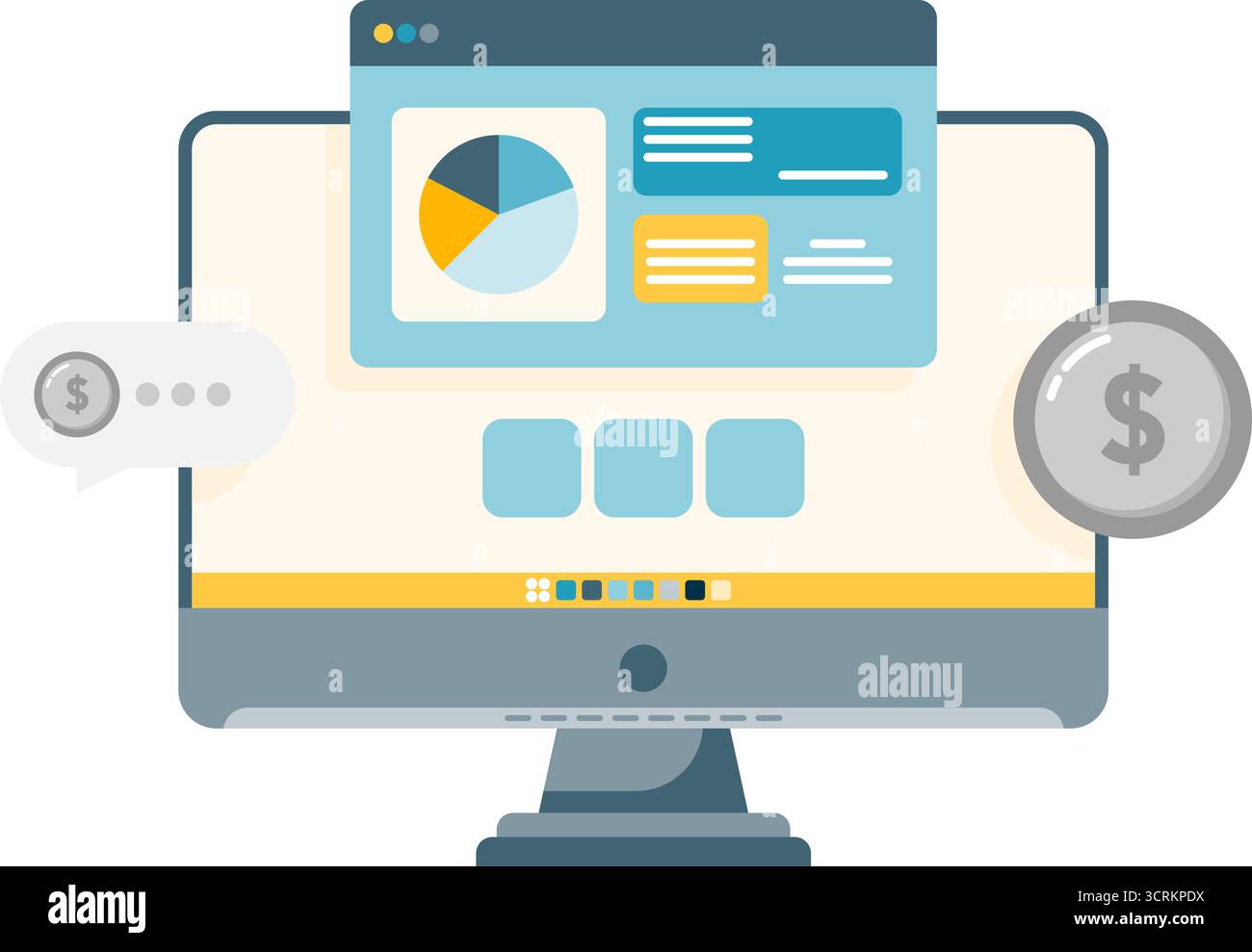 Data analytics presentation analysis Stock Vector Images - Alamy