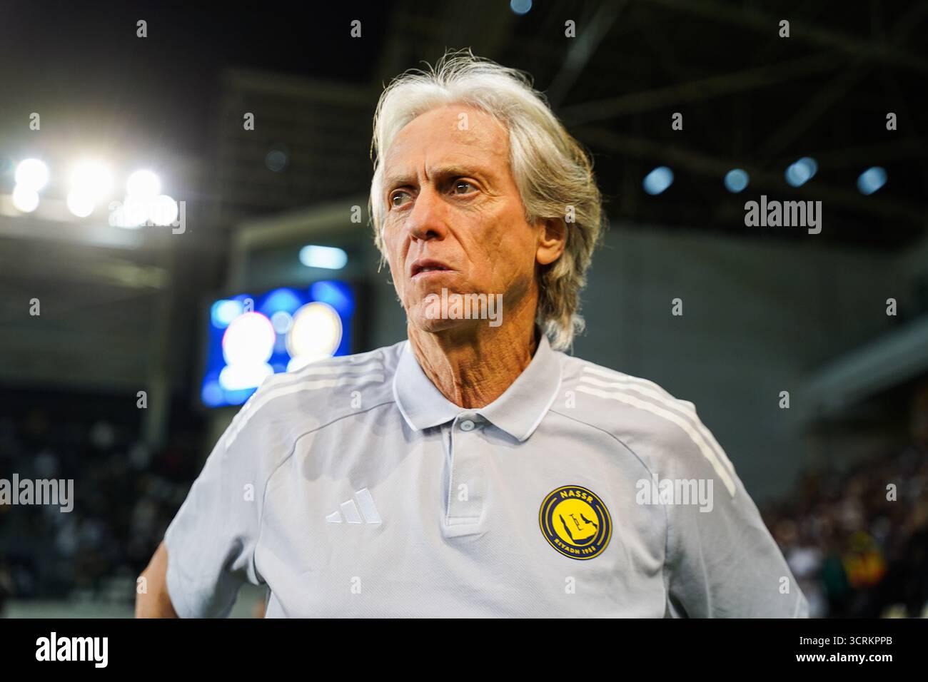Baghdad, Iraq. 01st Oct, 2025. Al Nassr Portuguese Head Coach Jorge ...