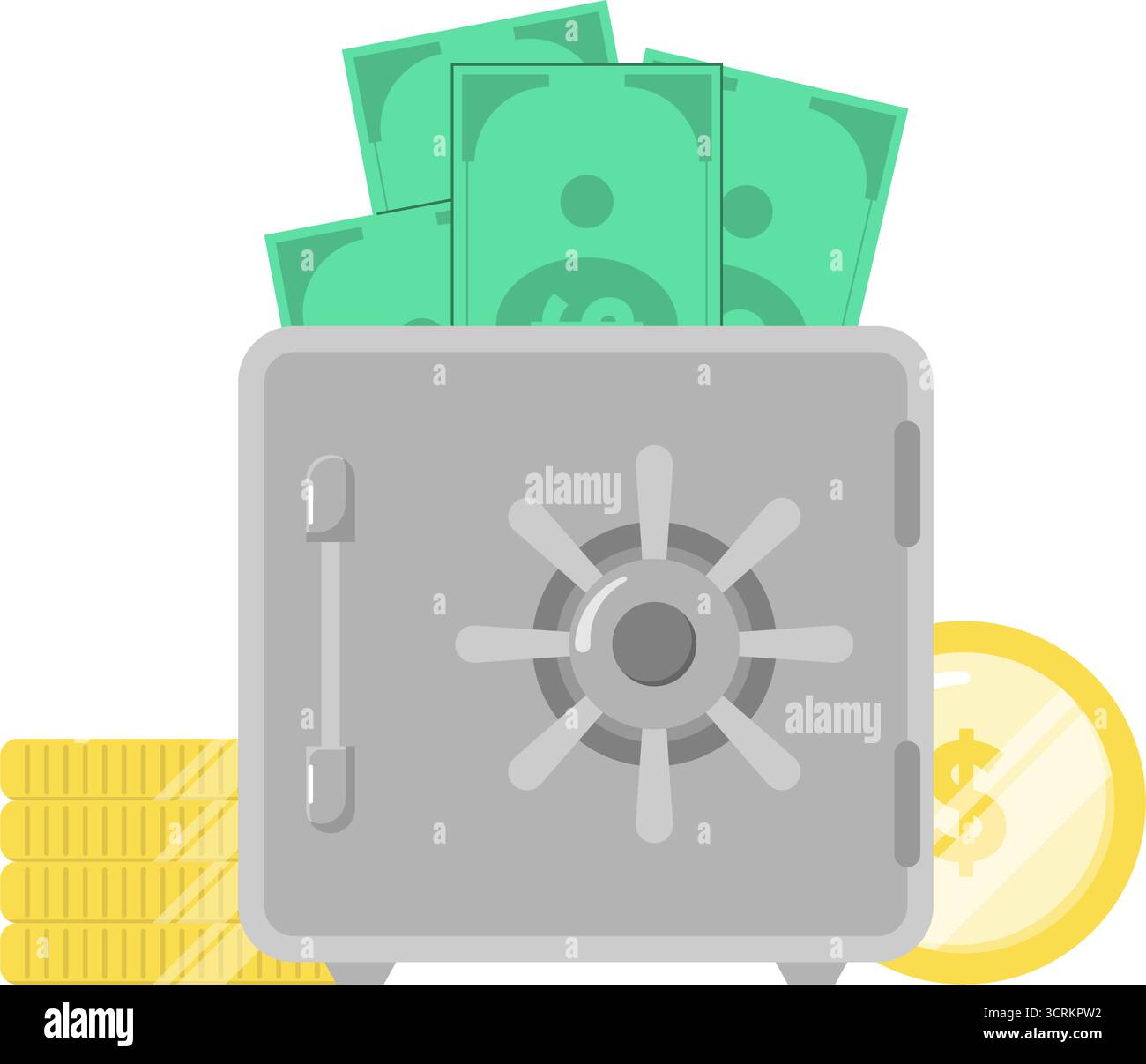 Security money Stock Vector Images - Alamy