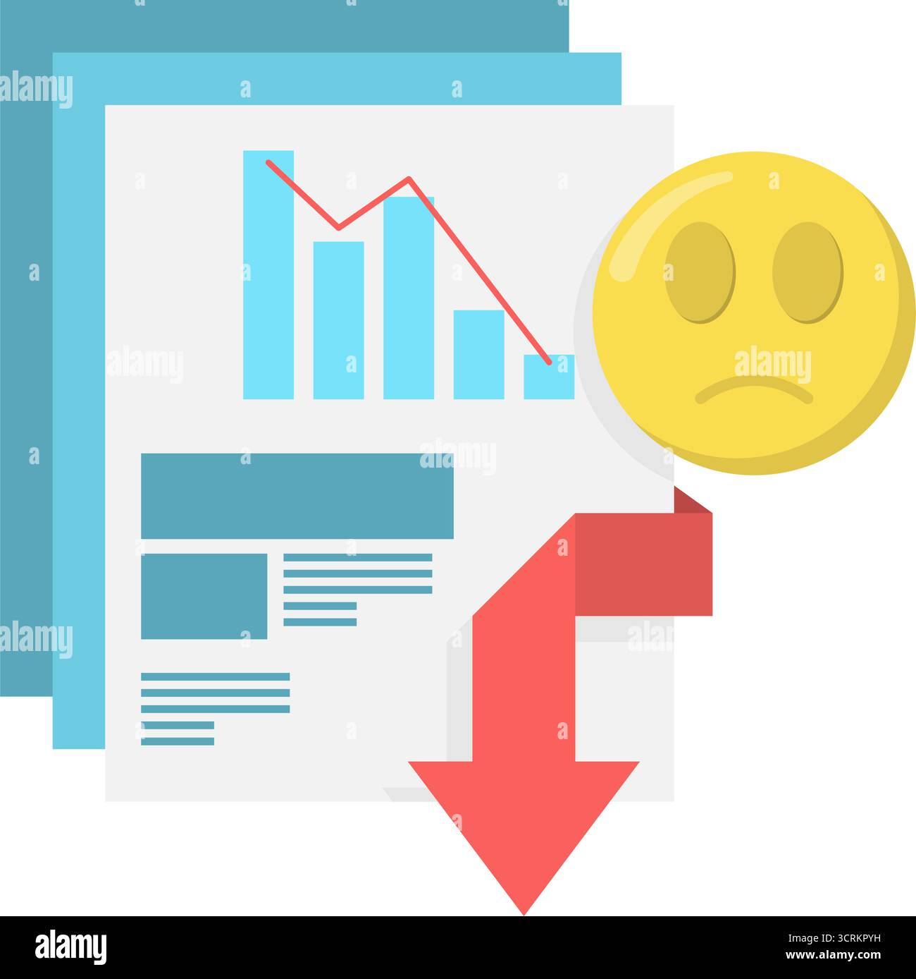 Portfolio report Stock Vector Images - Alamy
