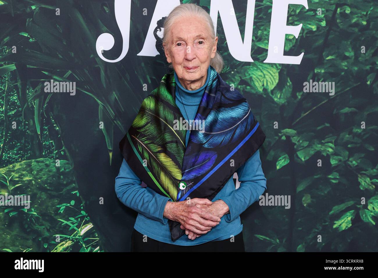(FILE) Jane Goodall Dead At 91. Jane Goodall, the famed primatologist ...